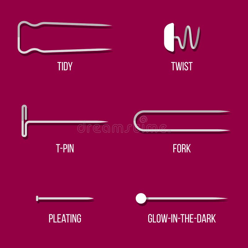 Different Types Of Sewing Pins at Melissa Lindstrom blog
