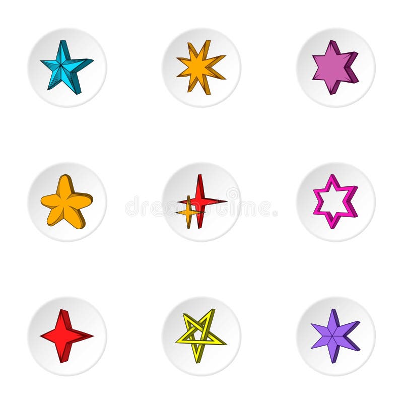 Types of Stars Icons Set, Outline Style Stock Vector - Illustration of ... Types of Stars Icons Set, Outline Style Stock Vector - Illustration of ...