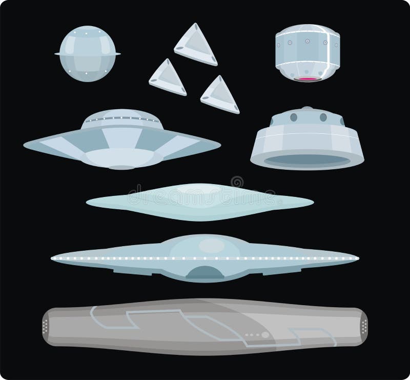 Types Of UFOs Stock Photos - Image: 14478493