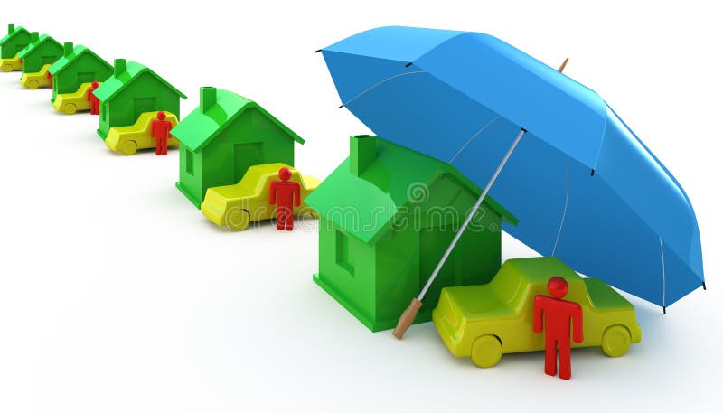 Types van Verzekering stock afbeelding. Image of leven - 14917343