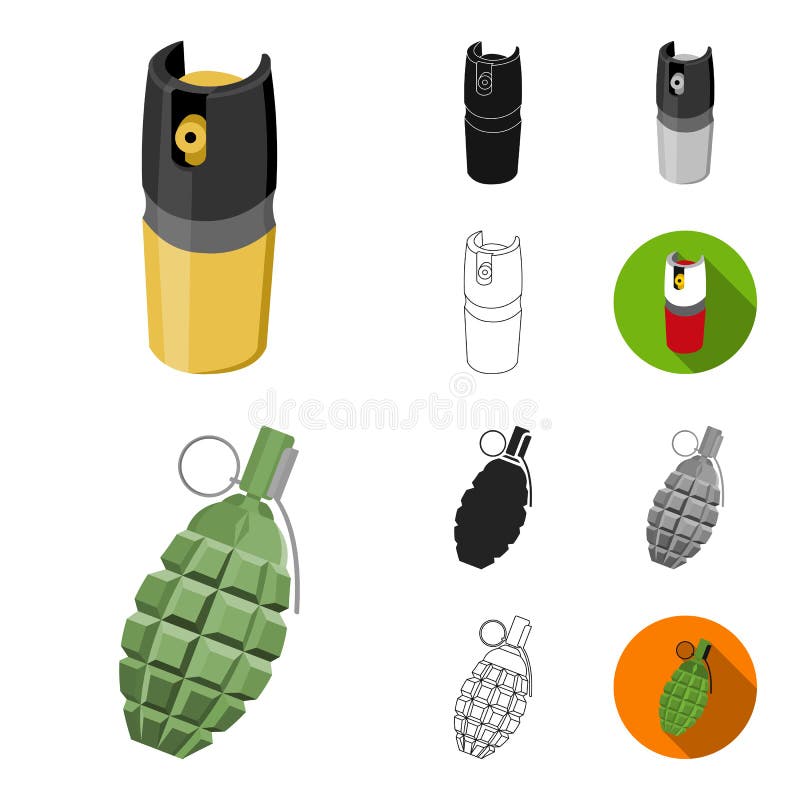 Types of Weapons Cartoon,black,flat,monochrome,outline Icons in Set ... Types of Weapons Cartoon,black,flat,monochrome,outline Icons in Set ...
