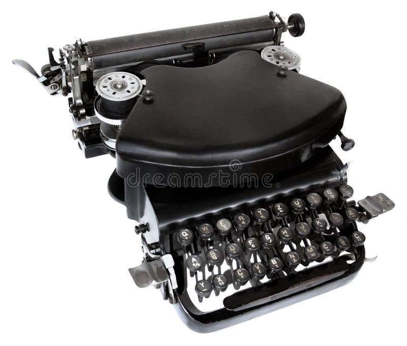 Vintage typewriter stock photo. Image of editorial, creative - 35272652