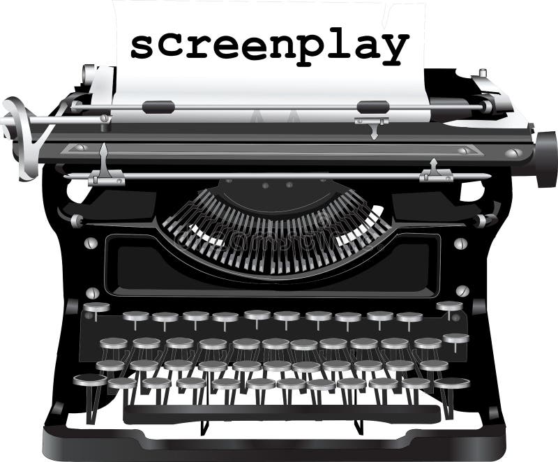 Typewriter stock vector. Illustration of keys, keyboard - 16441467