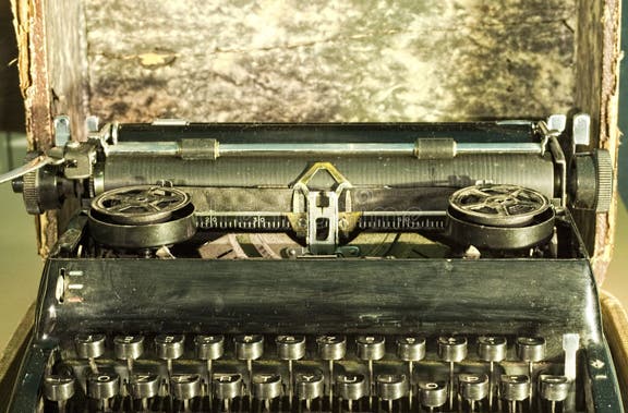 Typewriter stock image. Image of rusty, text, keypad - 16683241