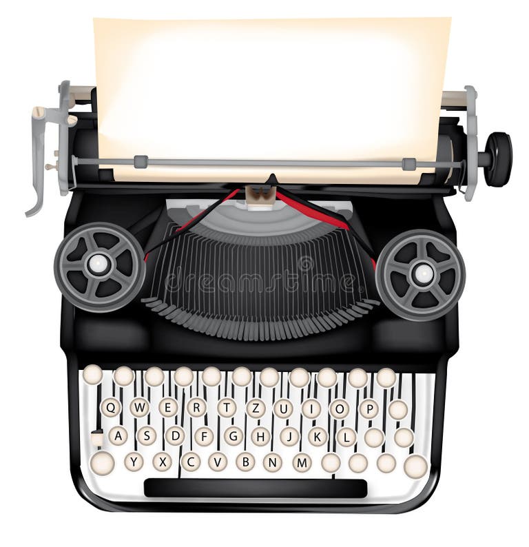 Typewriter Journal Stock Illustrations – 460 Typewriter Journal Stock ...