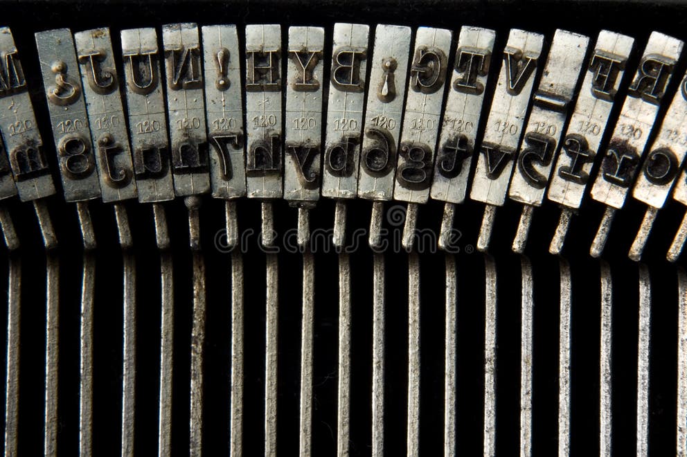 Typewriter stock photo. Image of clerk, lateral, news - 5181258