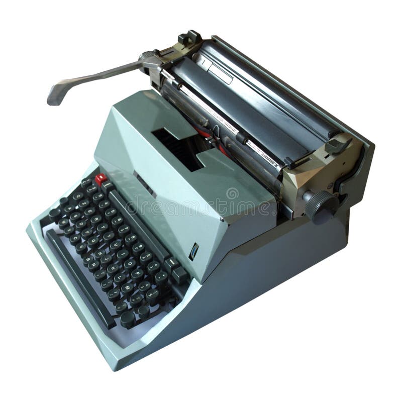 Typewriter stock image. Image of traditional, printer - 6870577
