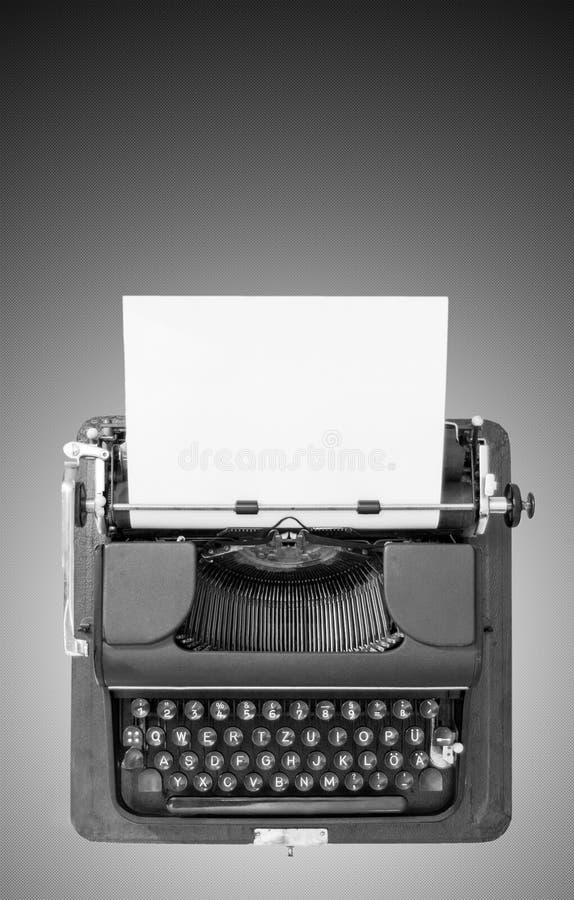 Typewriter letters stock image. Image of typewriter, letters - 52123551