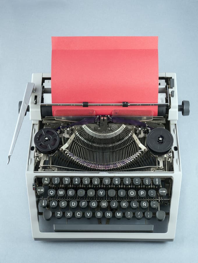 Typewriter stock image. Image of literature, nostalgic - 37934975