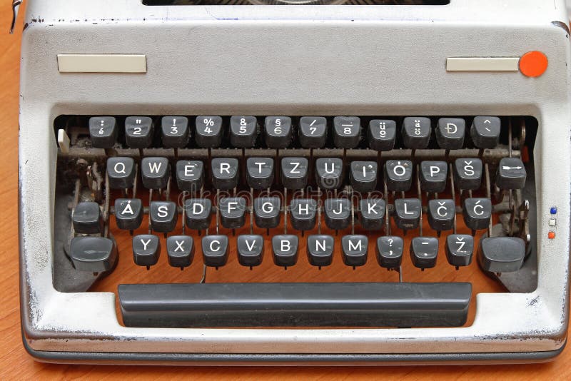 Typewriter Keyboard stock photo. Image of retro, keyboard - 144751062