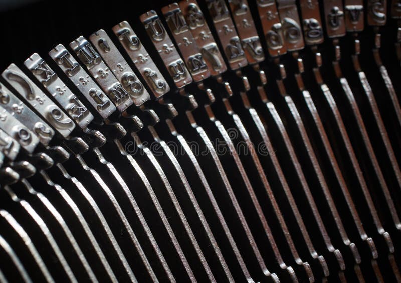 Typewriter Keys stock photo. Image of alphabet, communication - 28248980