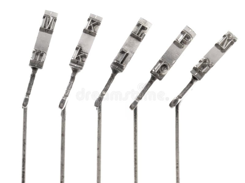 Typewriter keys stock photo. Image of number, print, typography - 4732978