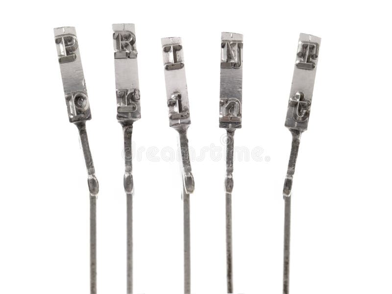 Typewriter keys stock photo. Image of number, print, typography - 4732978