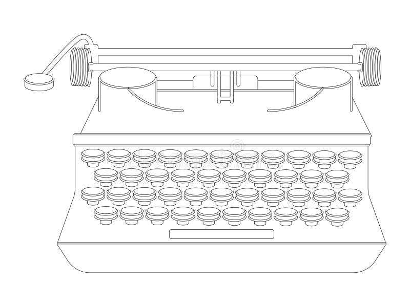 Typewriter Machine Old Vintage Retro Writing Tool Journalism Press ...