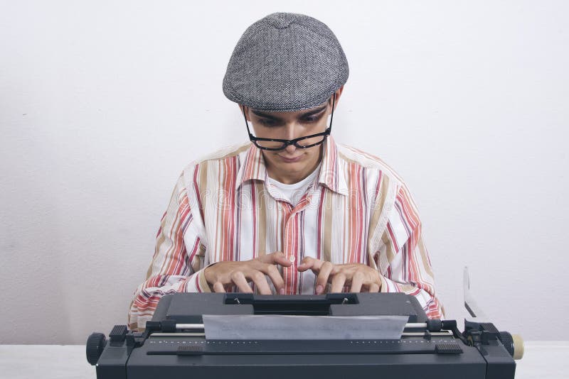 Typewriter stock photo. Image of keyboard, vintage, handsome - 63439754