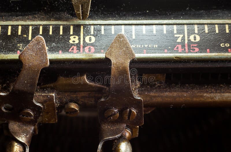 Typewriter Part stock photo. Image of manual, symbols - 49998572