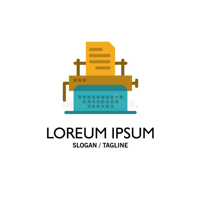Typing Machine Logo Stock Illustrations – 128 Typing Machine Logo Stock ...