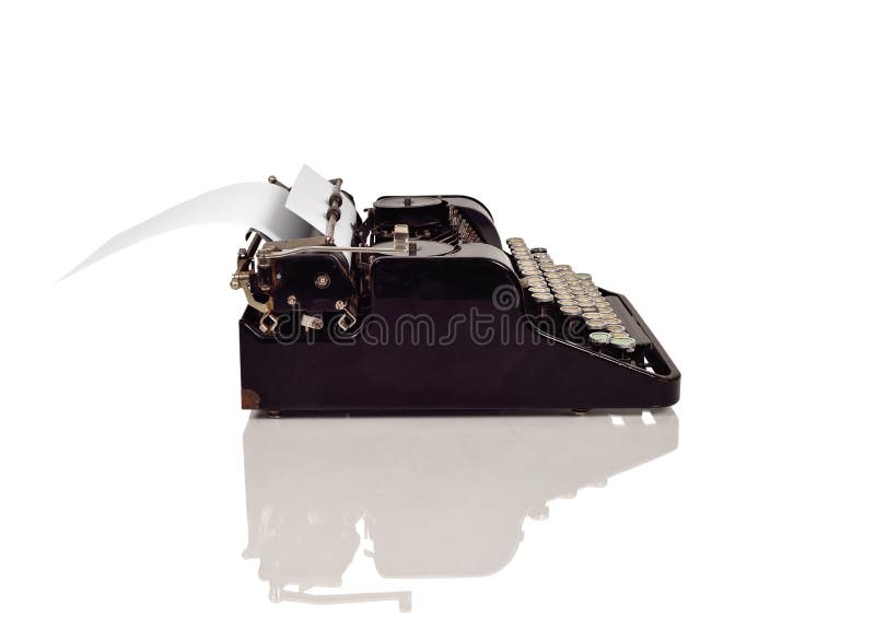Retro Vintage Typewriter Side View Stock Photos - Download 157 Royalty ...