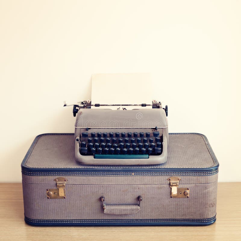 Retro suitcase stock photo. Image of suitcase, used, vintage - 25163942