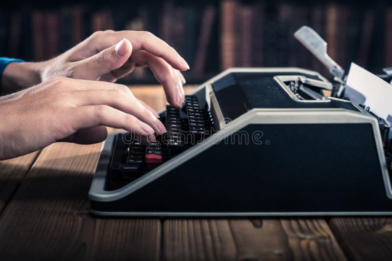 Typewriters and Retro Business Image Stock Photo - Image of alphabet ...