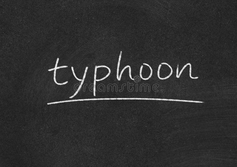 Typhoon stock image. Image of typhoon, word, education - 165263547