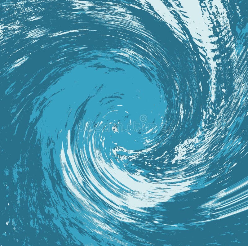 Typhoon Hurricane Cyclone Tropical Storm Abstract Stock Illustration ...