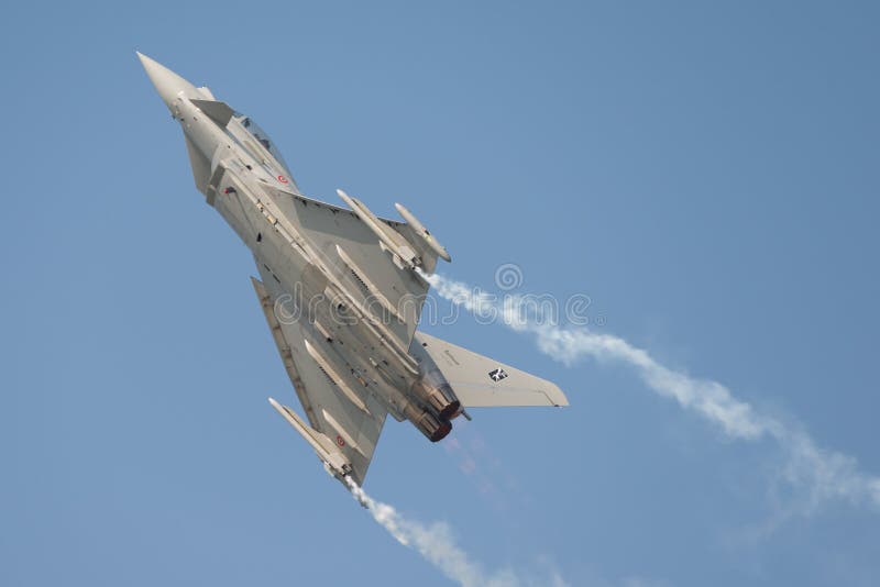 Typhoon jet fighter stock image. Image of fast, engines - 36315065