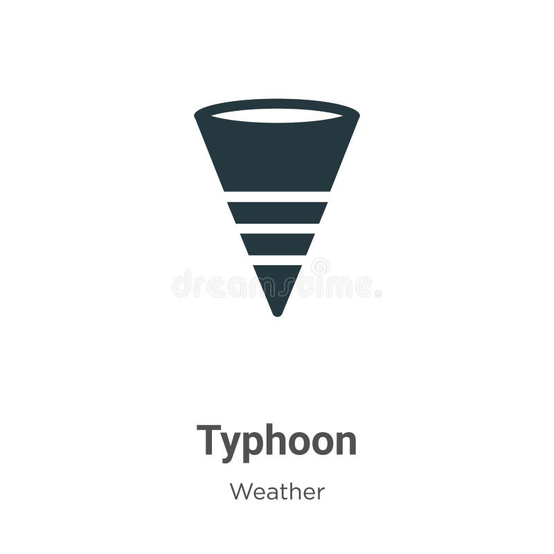 Typhoon Icon in Filled, Thin Line, Outline and Stroke Style. Vector ...