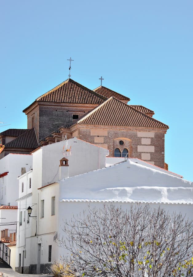 Typical Andalusian Rural Church Stock Image - Image of heritage ...
