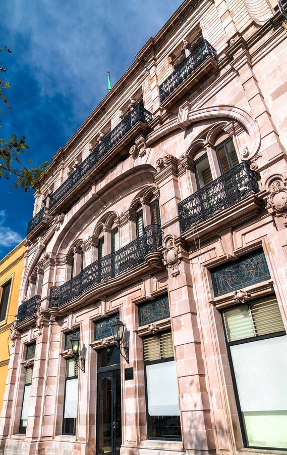 Typical Architecture of Aguascalientes in Mexico Stock Photo - Image of ...