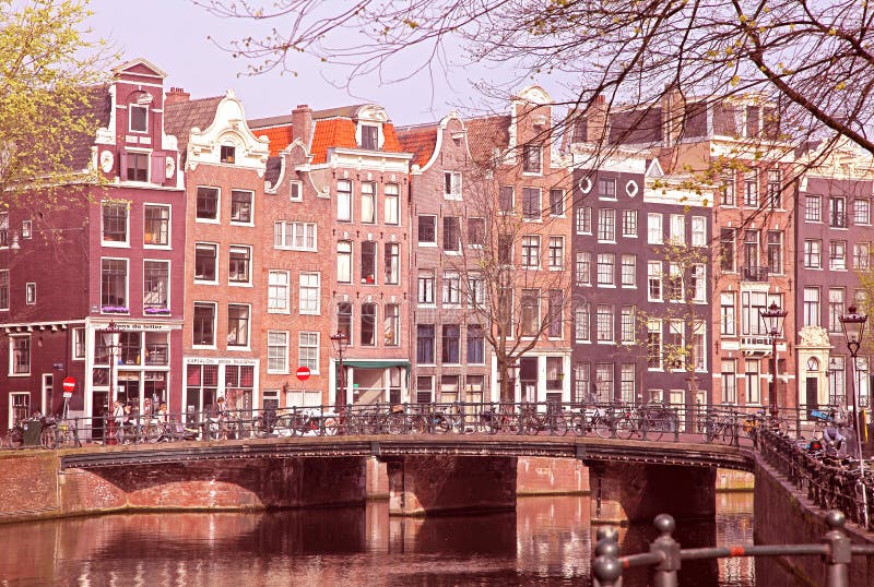 Typical Architecture in Amsterdam, Netherlands Editorial Photography ...