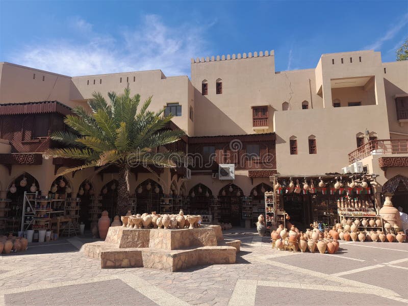Art Craft Souvenir Arabic Bazaar Market Oman Stock Image - Image of ...