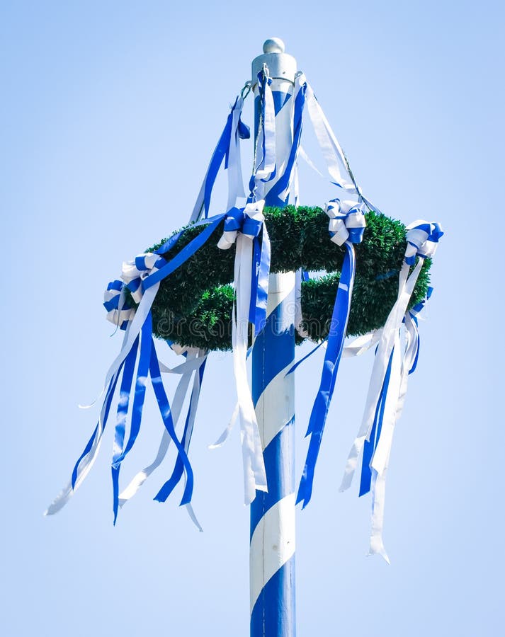 Maypole stock image. Image of maypole, traditional, outdoors - 28350557