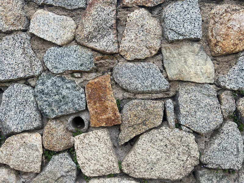 Beach Stone Wall Texture Background Pattern Stock Image - Image of ...