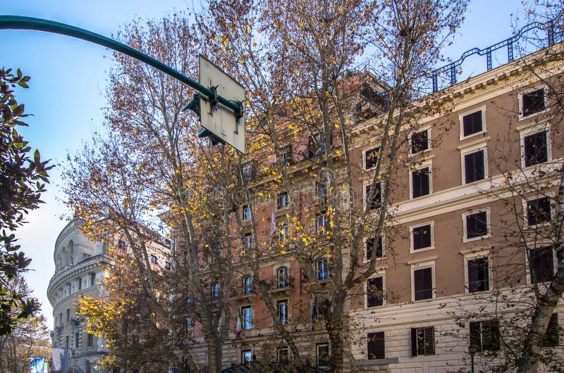 Typical Beautiful Modern House, Rome Stock Image - Image of modern ...