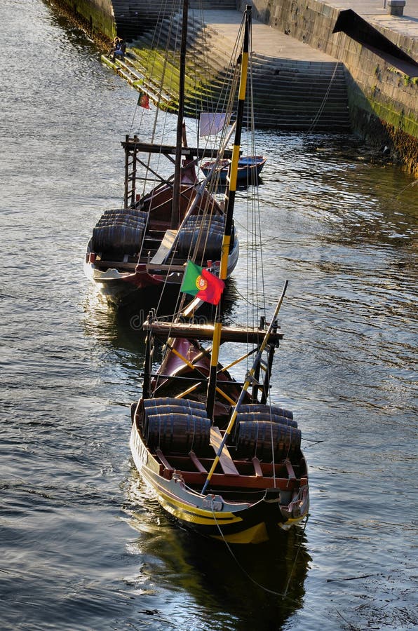 Typical boats stock photo. Image of transportation, porto - 25938074