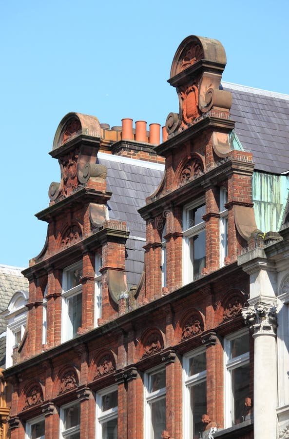 British red brick building stock image. Image of built - 21530743