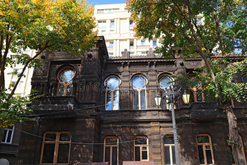 Typical Buildings in Yerevan Stock Photo - Image of architecture, area ...