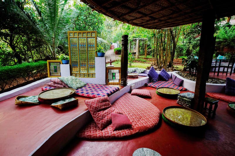 Place of rest and eating stock image. Image of typical - 142632703