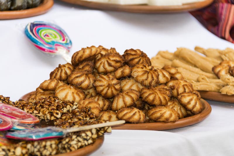 Typical Candy Coconut of Guatemala, Central America. Stock Image ...