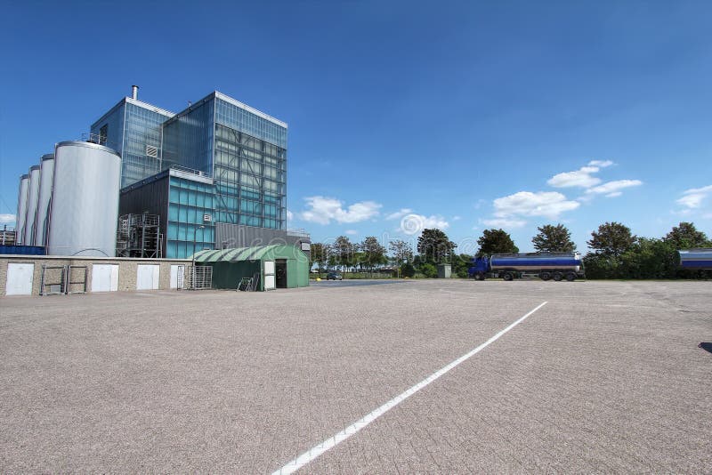 Modern Cheese Factory Industrial Plant Stock Photo - Image of food ...