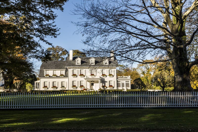 Typical Classical Vintage House Stock Image - Image of balcony ...