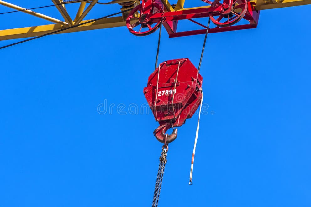 A Typical Construction Site Where a Building is Being Built. Stock ...