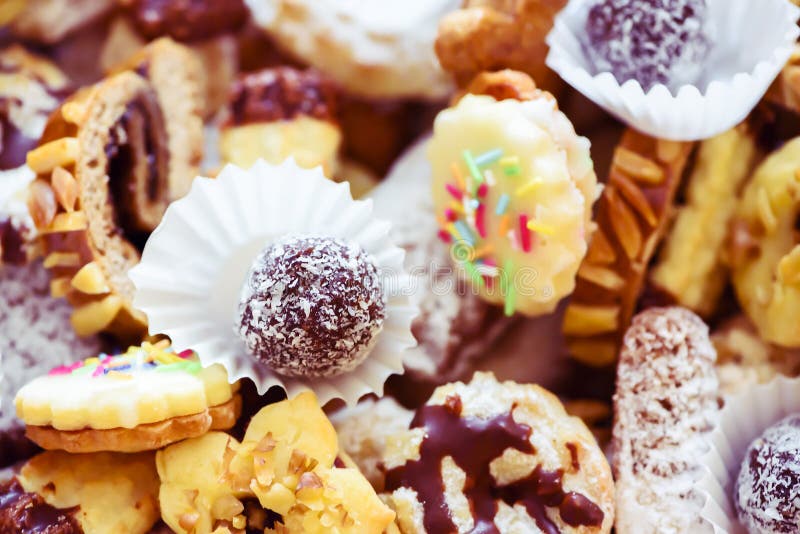 Typical Czech Decorated Christmas Sweets Stock Image - Image of sweet ...