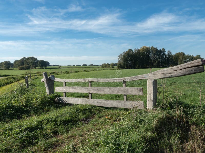 Typical Dutch Fence, Man Made Stock Image - Image of east, dutch: 138051527