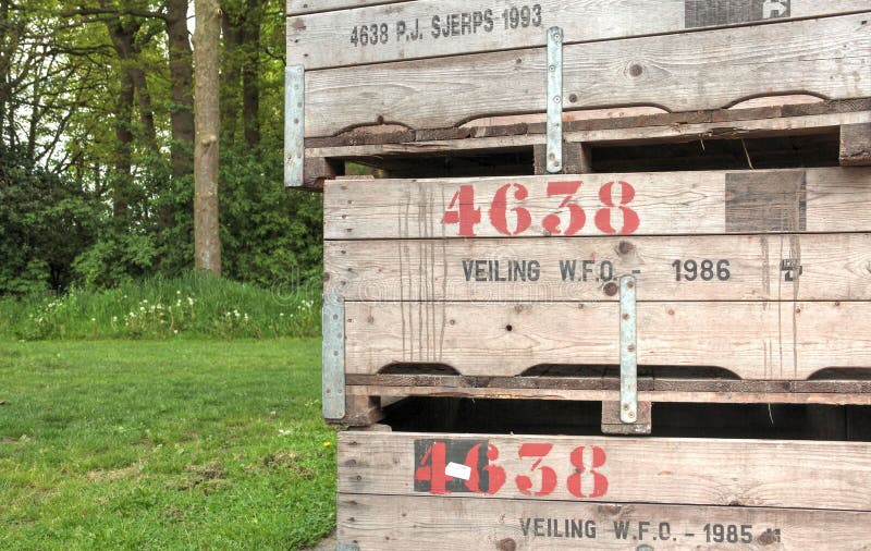 Typical Dutch Nature on a Spring Day Stock Photo - Image of brown ...