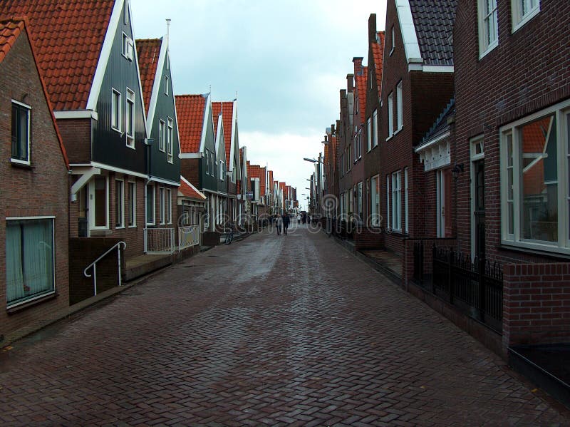 Typical Dutch street editorial image. Image of visit - 69527180