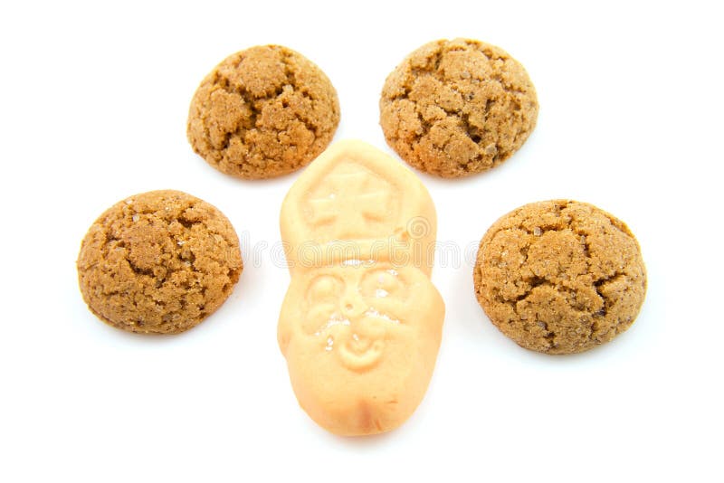 Typical Dutch Sweets, Pepernoten Stock Photo - Image of festivity ...
