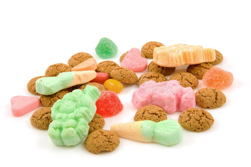 Typical Dutch Sweets: Pepernoten (ginger Nuts) Stock Image - Image of ...