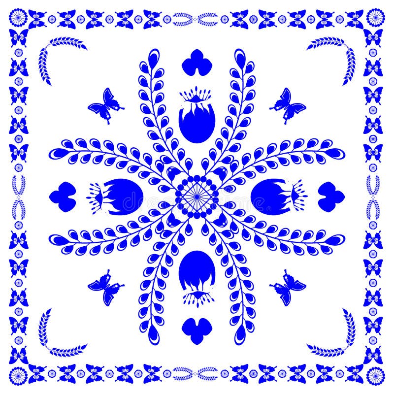 Typical Dutch tile vector stock vector. Illustration of dutch - 60203447